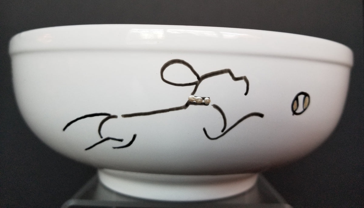 Bowl Large Fetch – Line Design Art